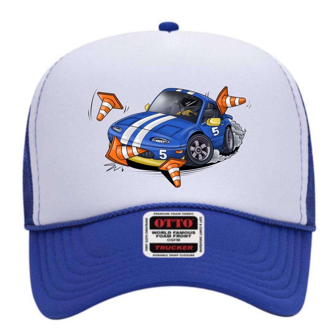 Autocross Miata Otto Snap Back Cap You Choose Cap Color H0005 - Etsy