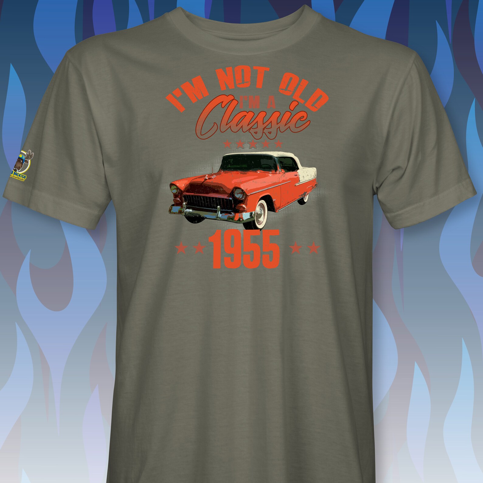 Classic 1955 Chevy Bel Air Convertible T-shirt RM0086 - Etsy