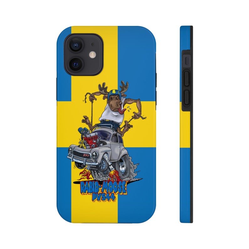 Rat Fink Style Rabid-moose PV544 Tough Phone Cases Case-mate - Etsy