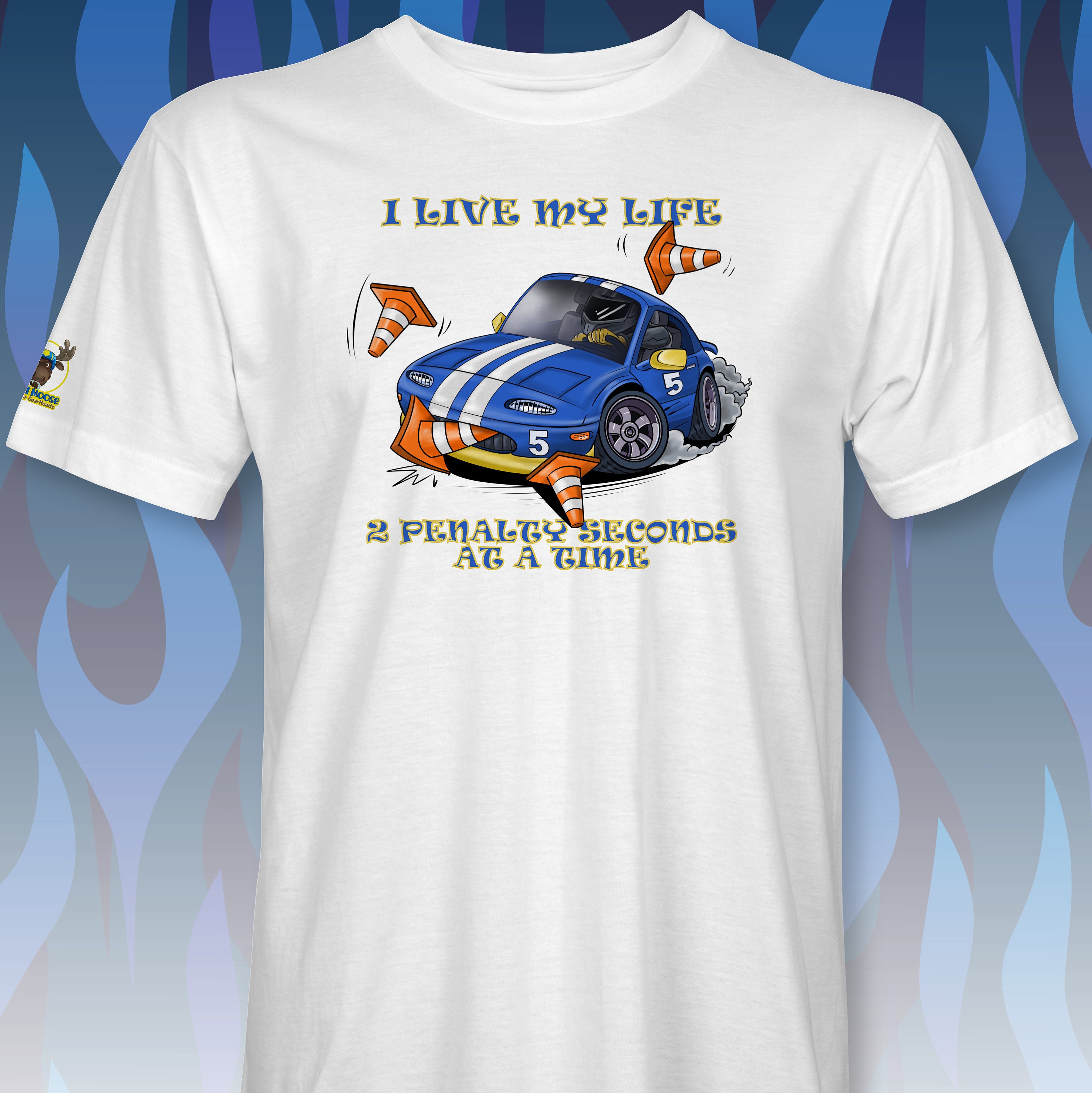 I Live My Life Miata Autocross T-shirt RM0167 - Etsy