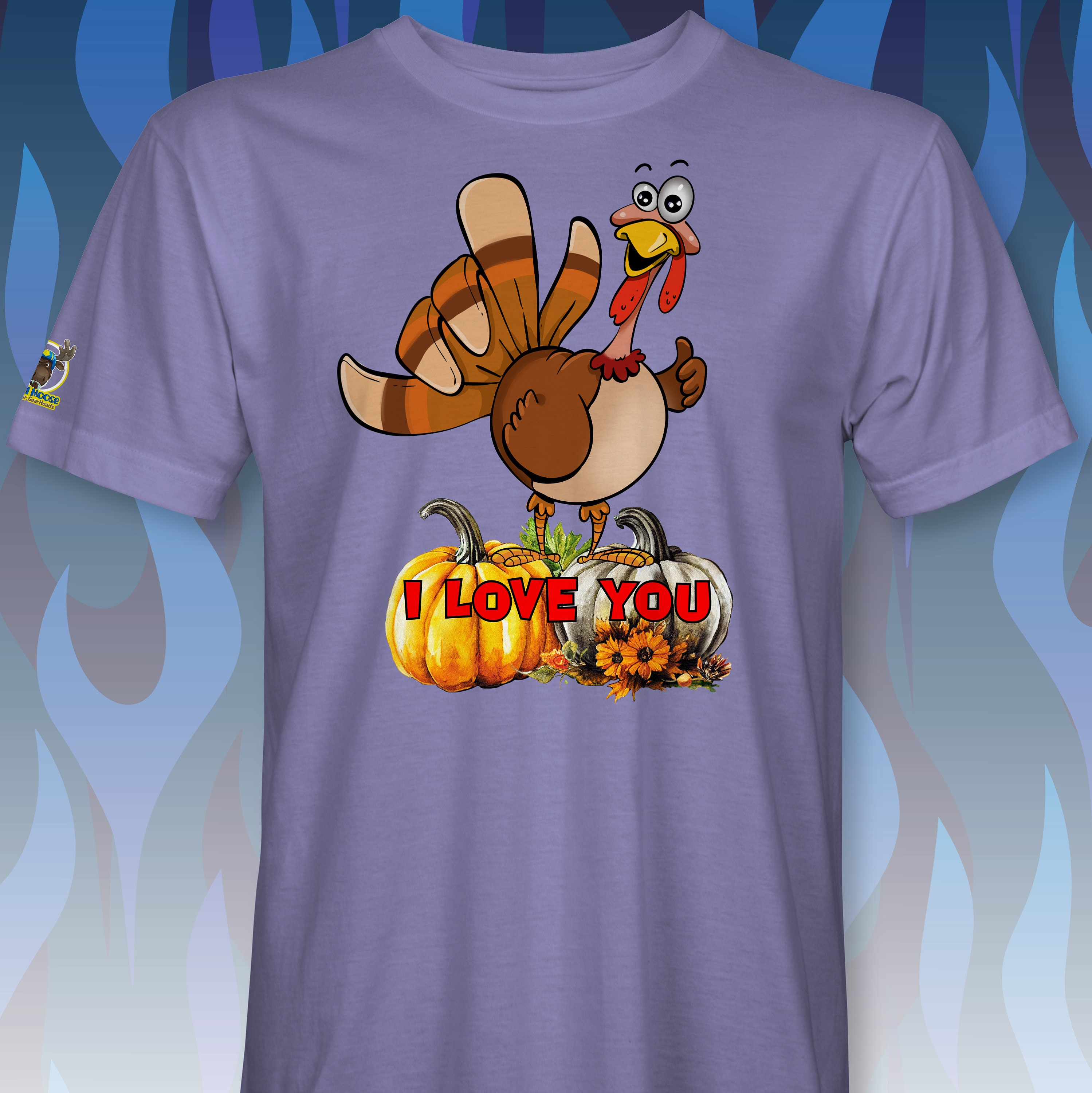 Cute Turkey With American Sign Language ASL I Love You Tail - Etsy