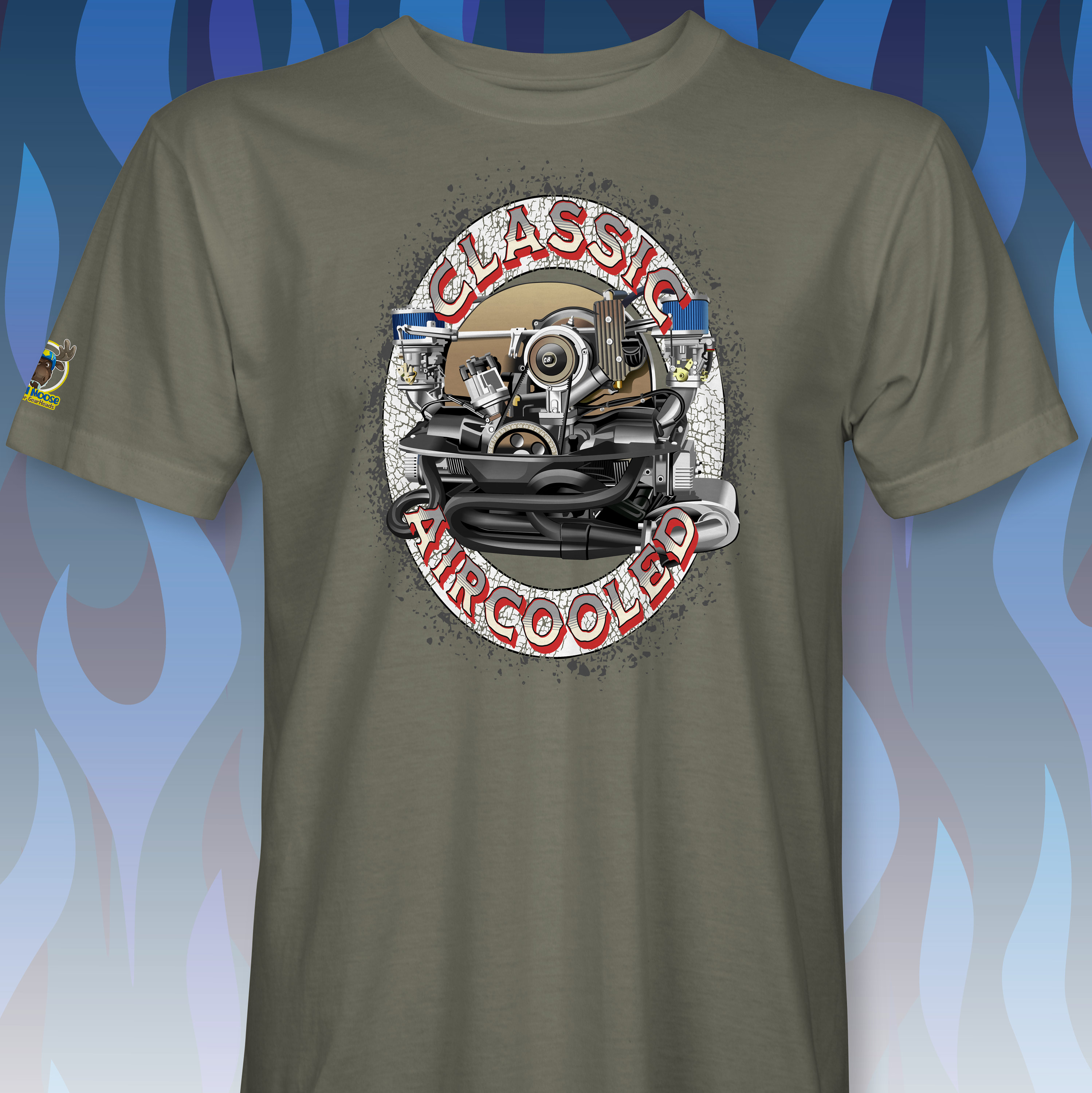 Classic Aircooled Engine T-shirt. RM0369 - Etsy