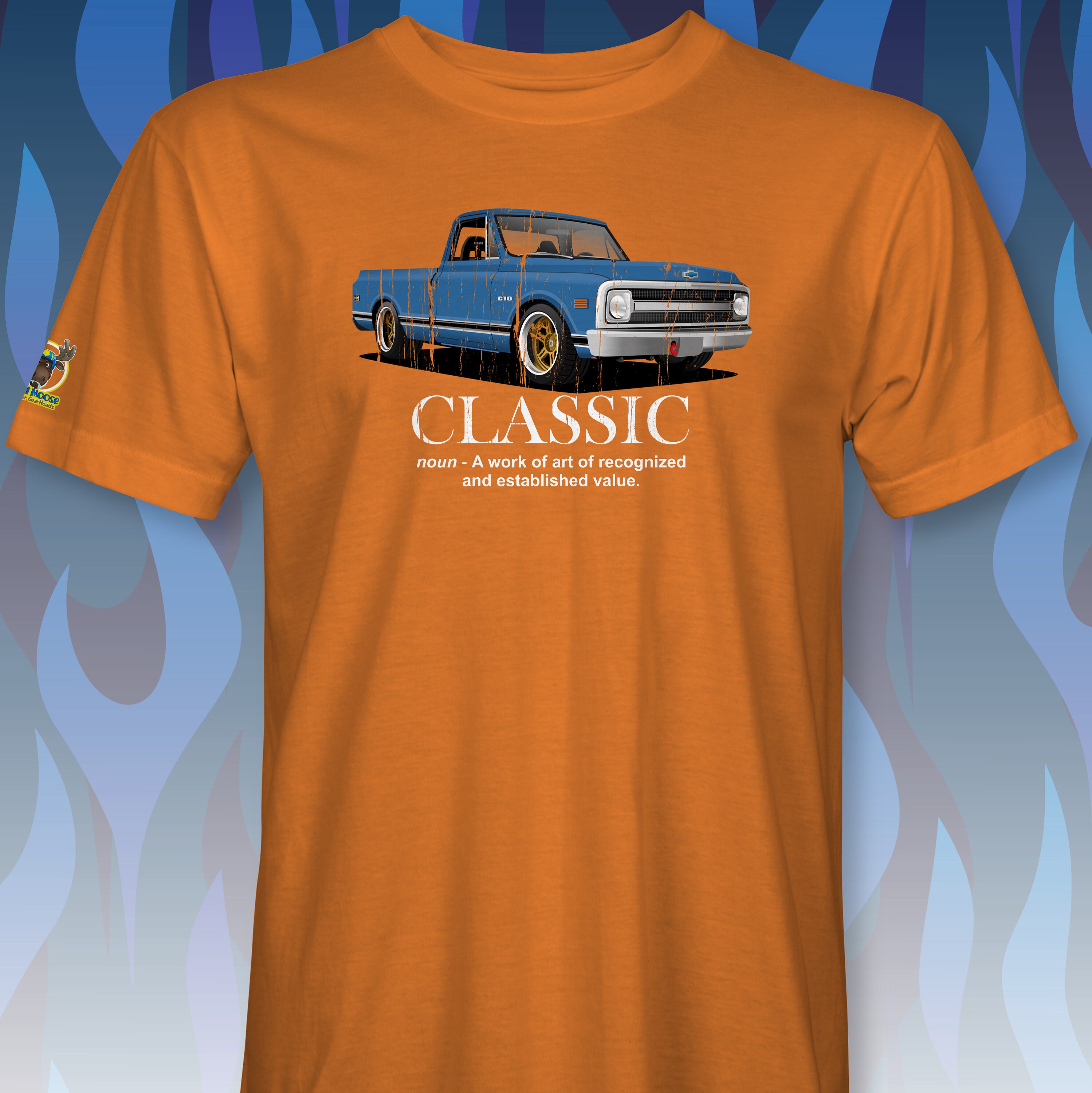 Classic Defined Distressed C10 T-shirt You Choose Truck Color RM0299 - Etsy
