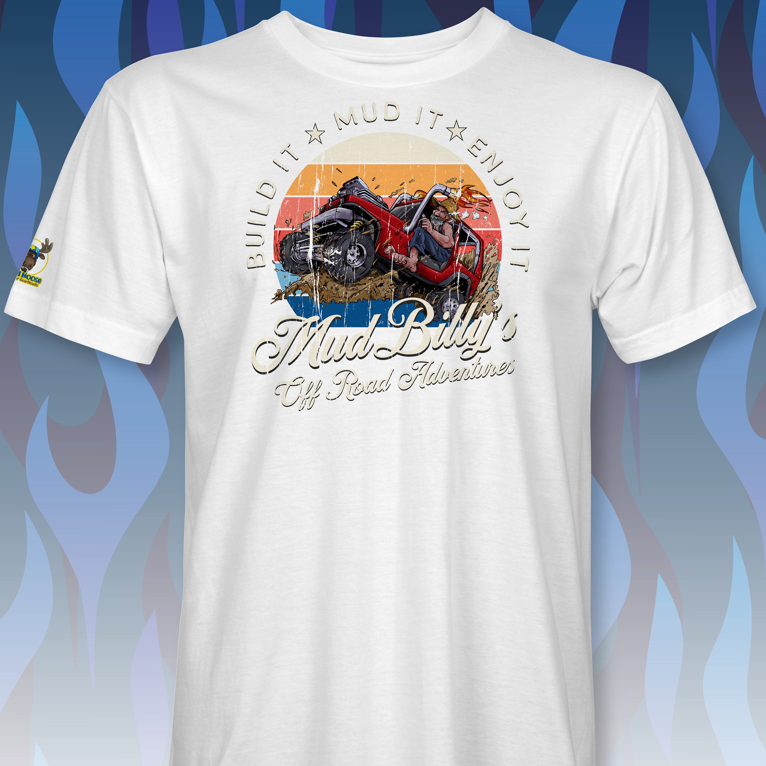 Mud Billy's Off-road Adventure Distressed T-shirt RM0282 - Etsy