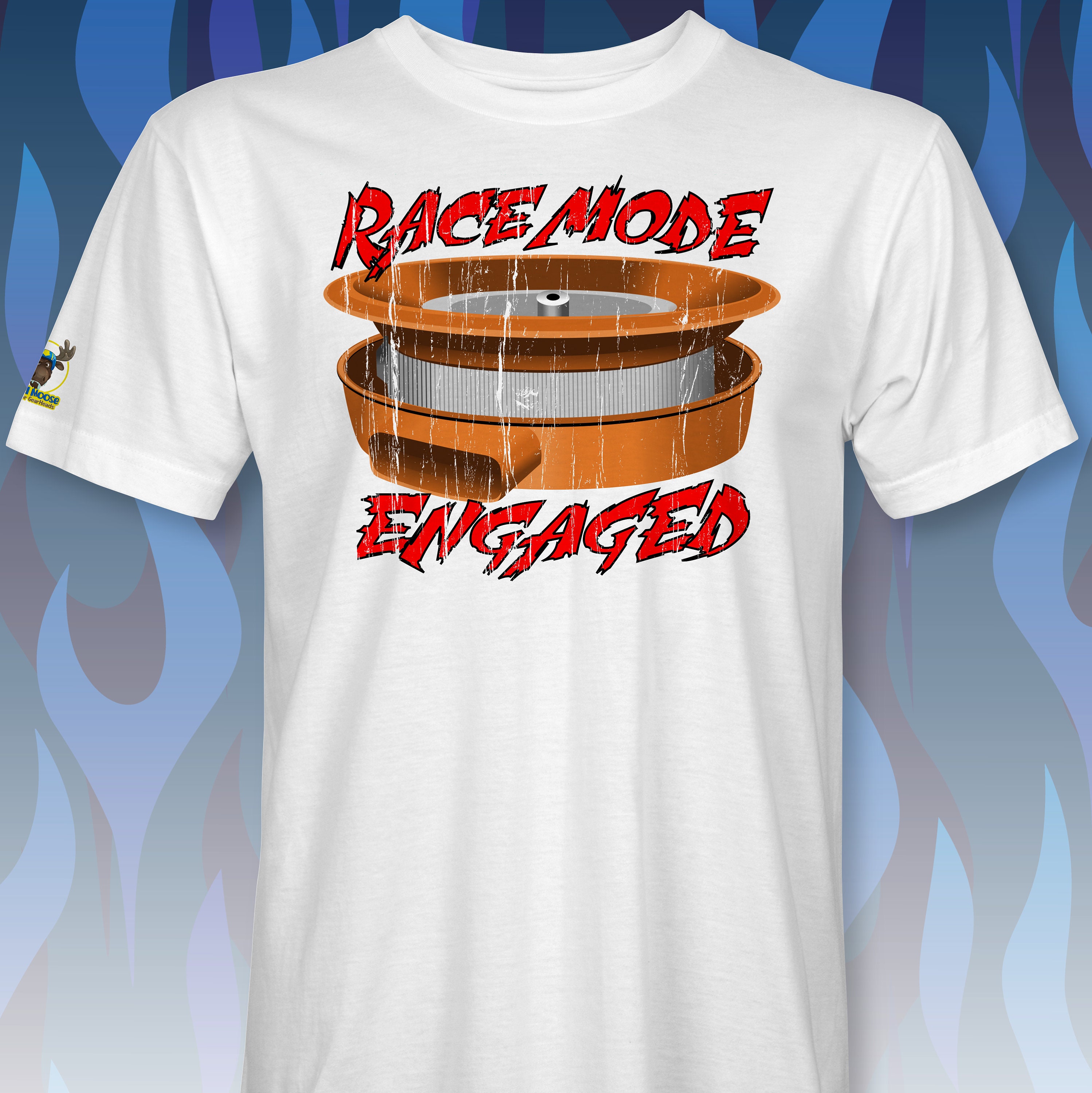 Race Mode Engaged Flipped Air Cleaner Lid T-shirt You Choose - Etsy