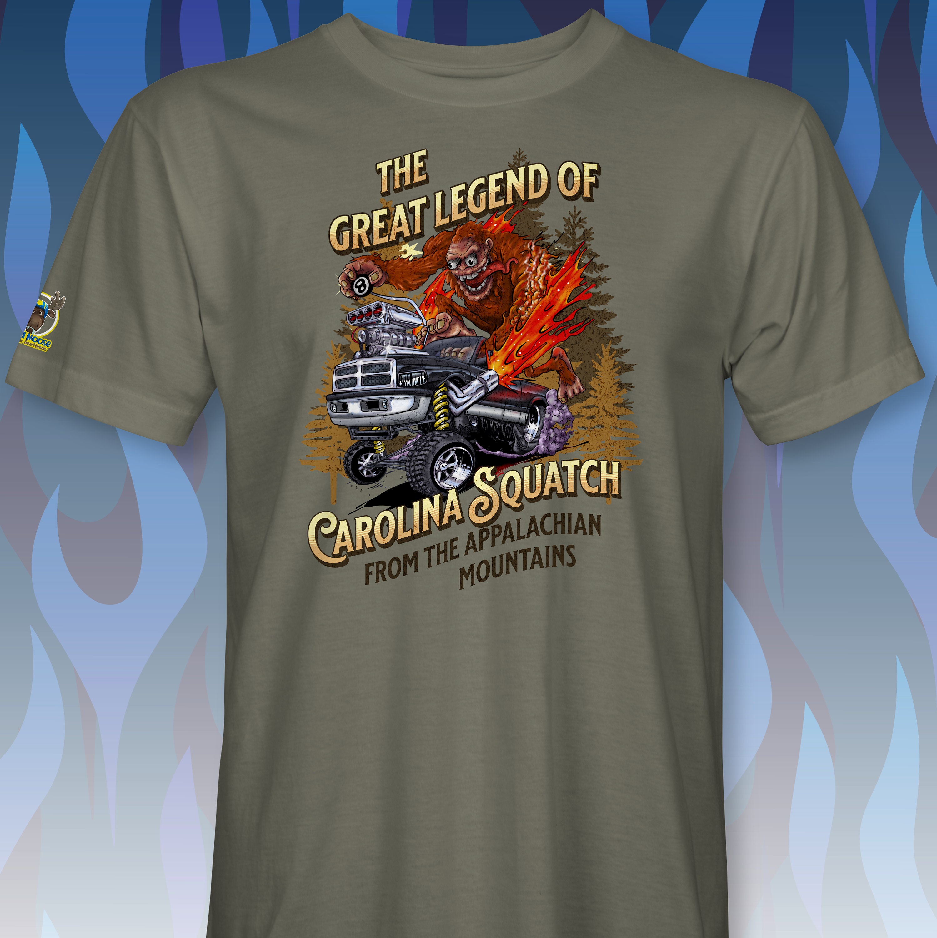 Carolina Squatch Squatted Truck in the Woods With Crazy Bigfoot ...