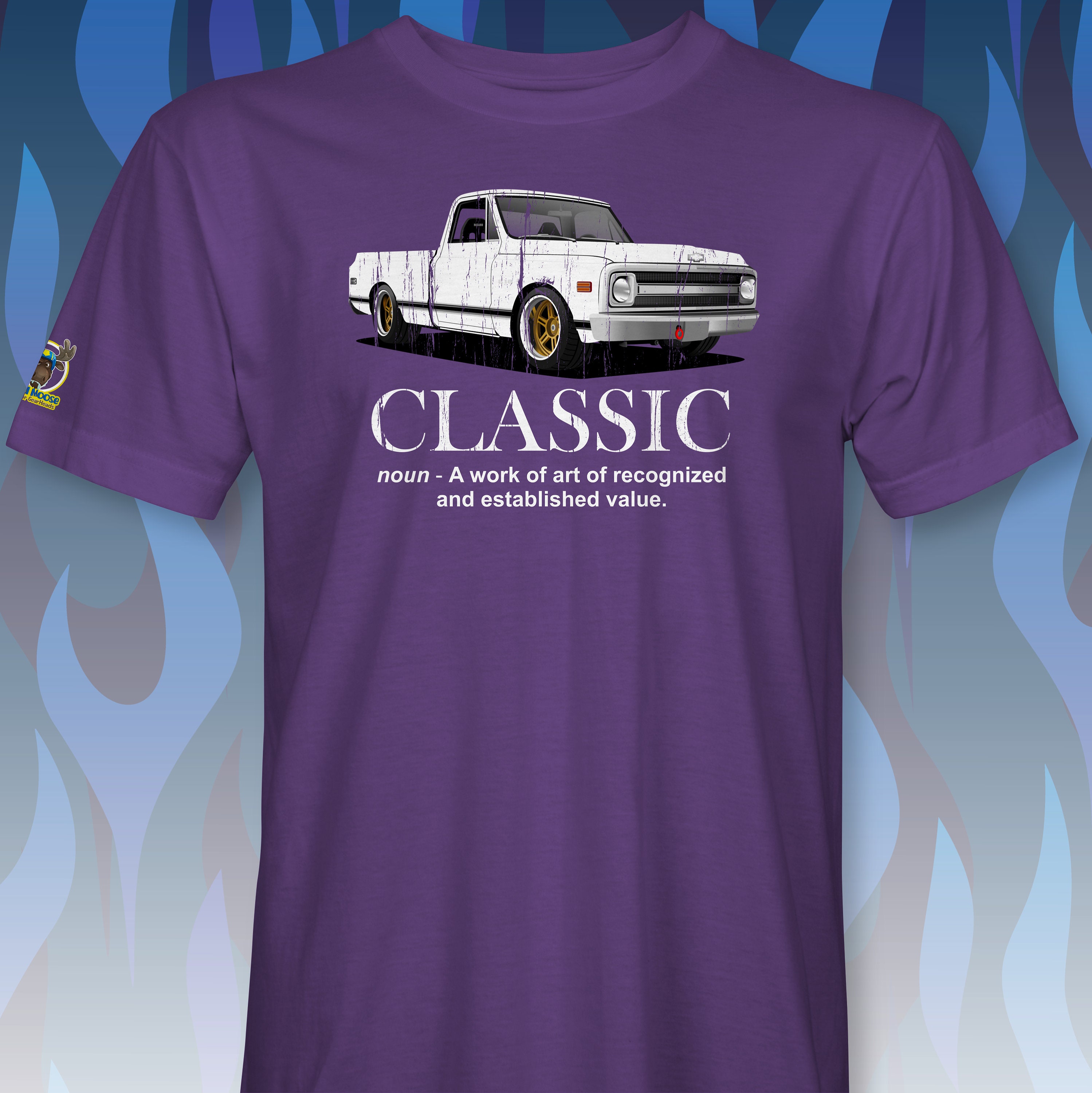 Classic Defined Distressed C10 T-shirt You Choose Truck Color RM0299 - Etsy