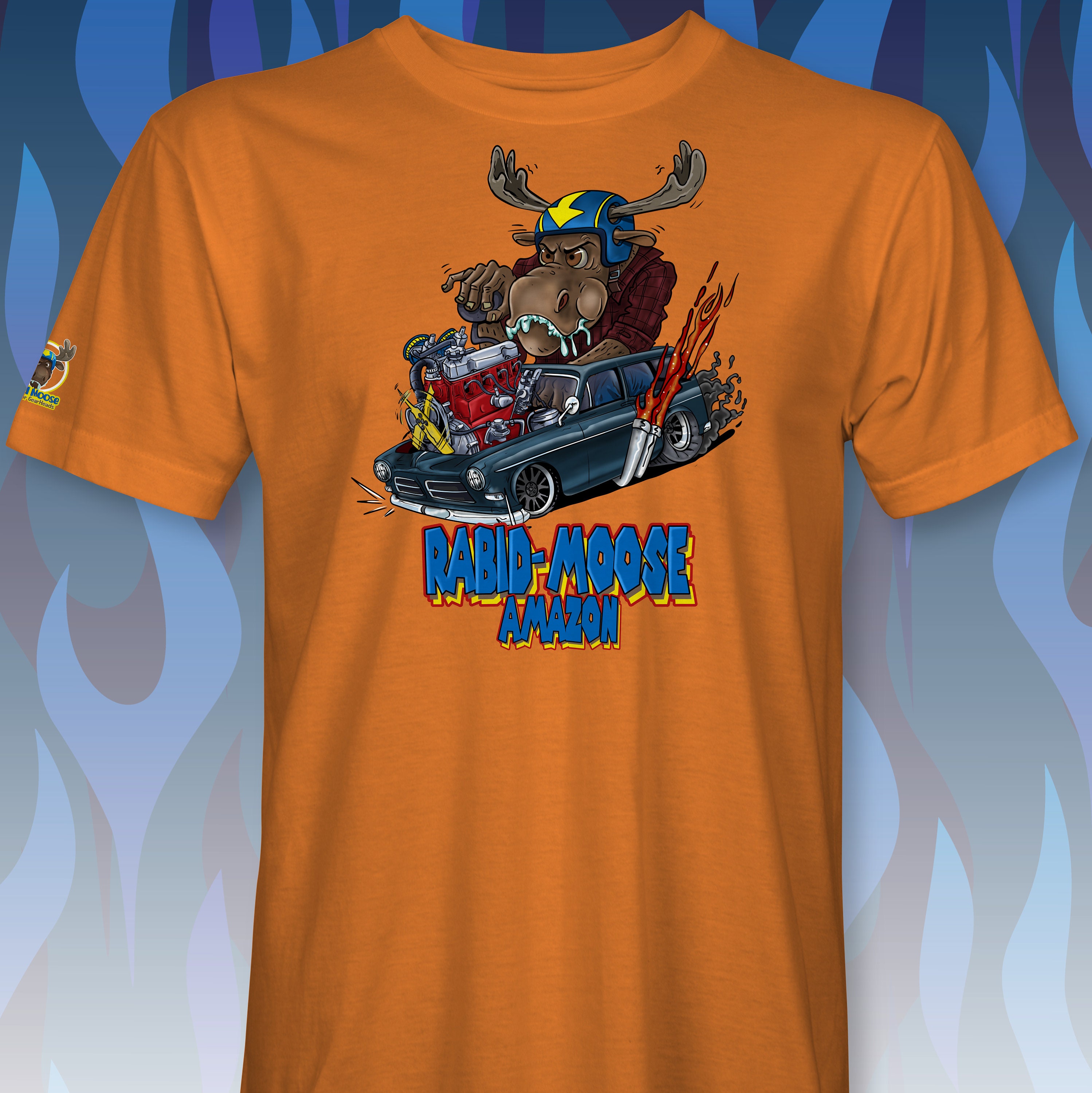 Rat Fink Style Rabid-moose Amazon T-shirt RM0015 - Etsy