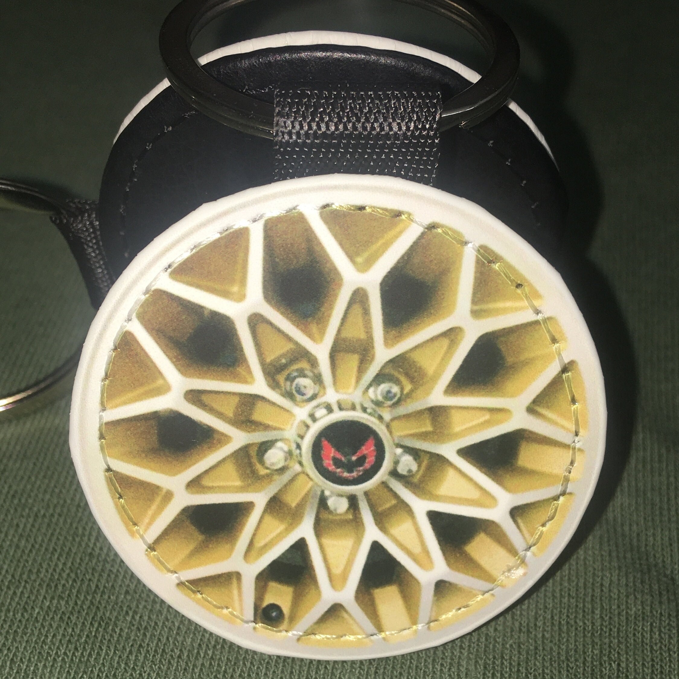 Iconic Trans Am Snowflake Wheel Leatherette Key Fob KF014 - Etsy