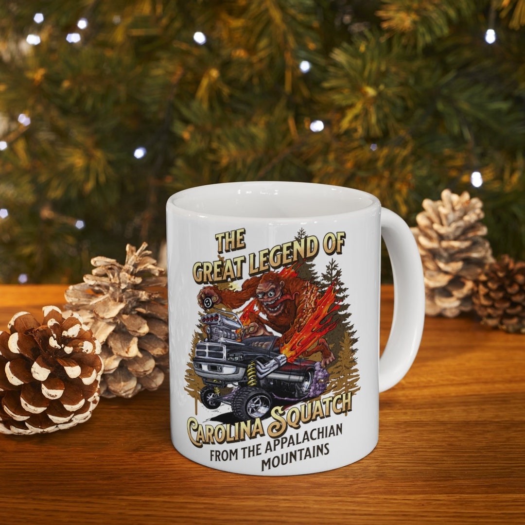 Carolina Squatch Squatted Truck in the Woods With Crazy Bigfoot Driver ...