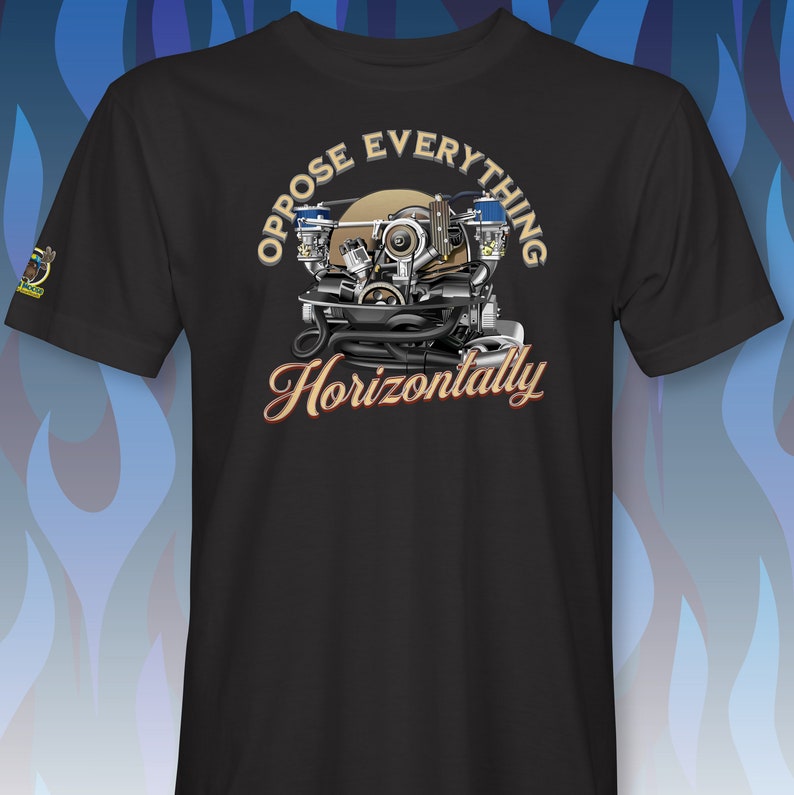 Air Cooled Horizontally Opposed Engine T-shirt RM0296 - Etsy