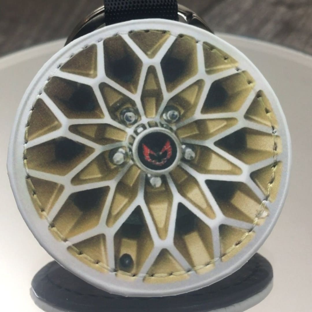 Iconic Trans Am Snowflake Wheel Leatherette Key Fob KF014 - Etsy