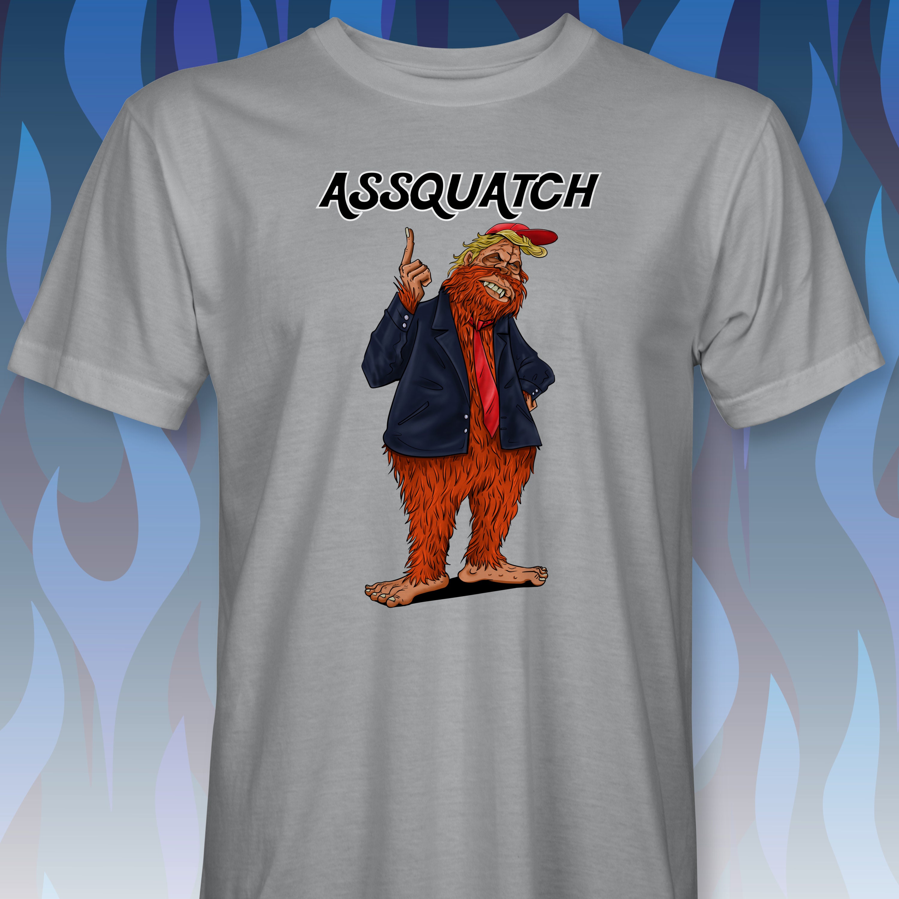 ASSQUATCH Sasquatch T Shirt - Etsy
