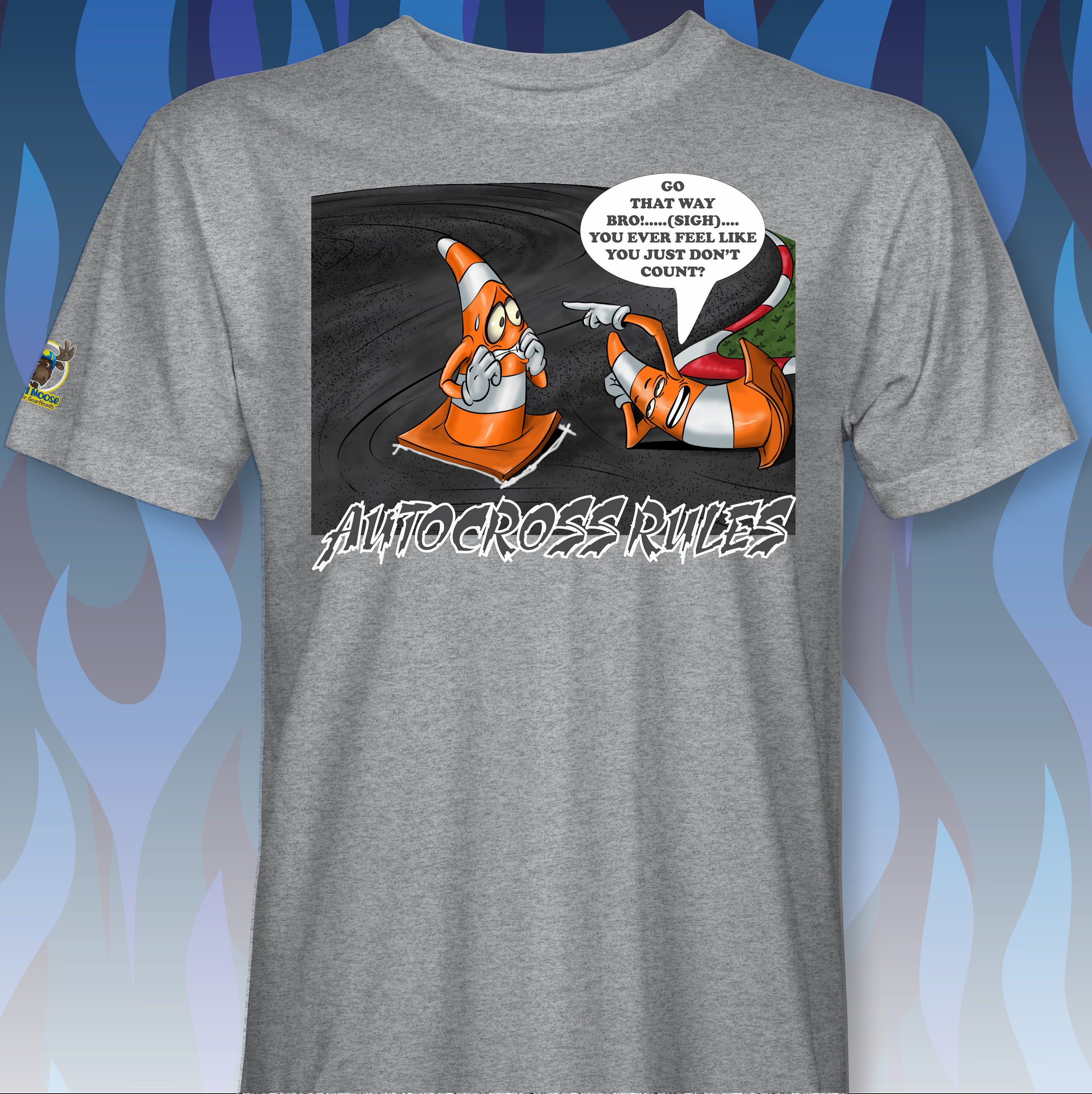 Autocross Rules pointer Cone T-shirt RM0163 - Etsy