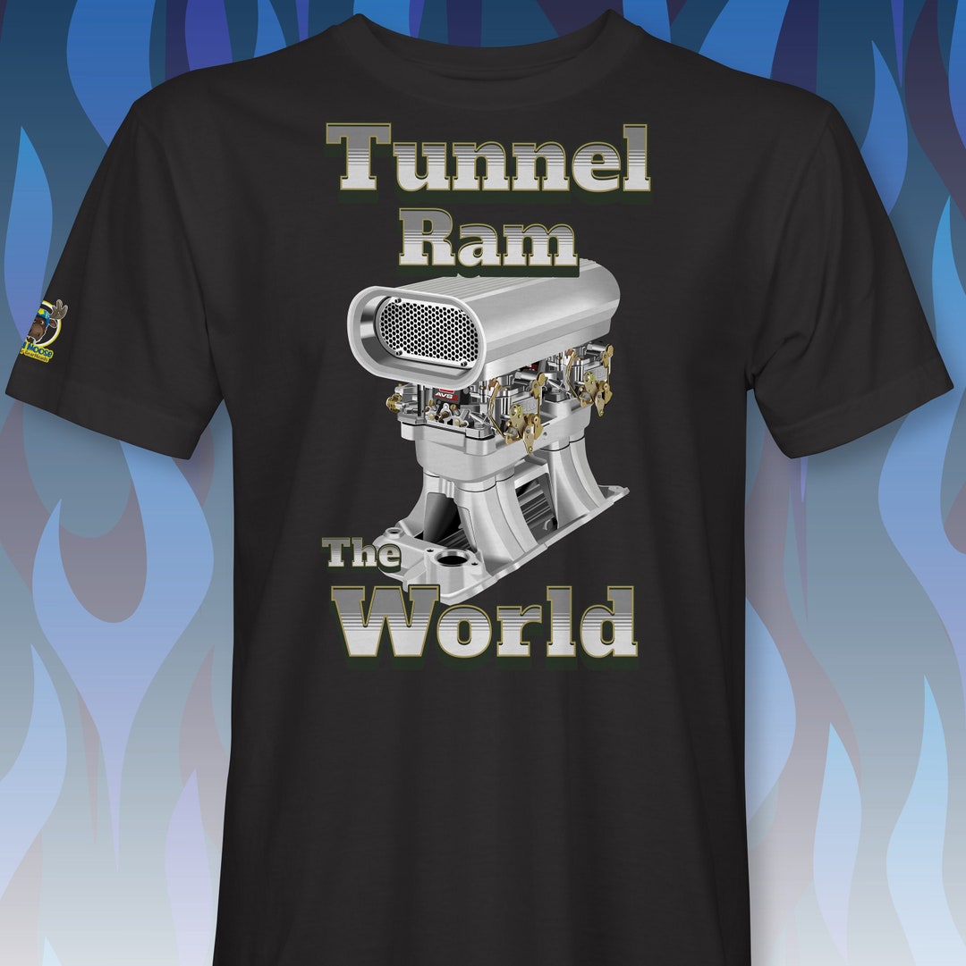 Tunnel Ram the World Hot Rod T-shirt RM0373 - Etsy