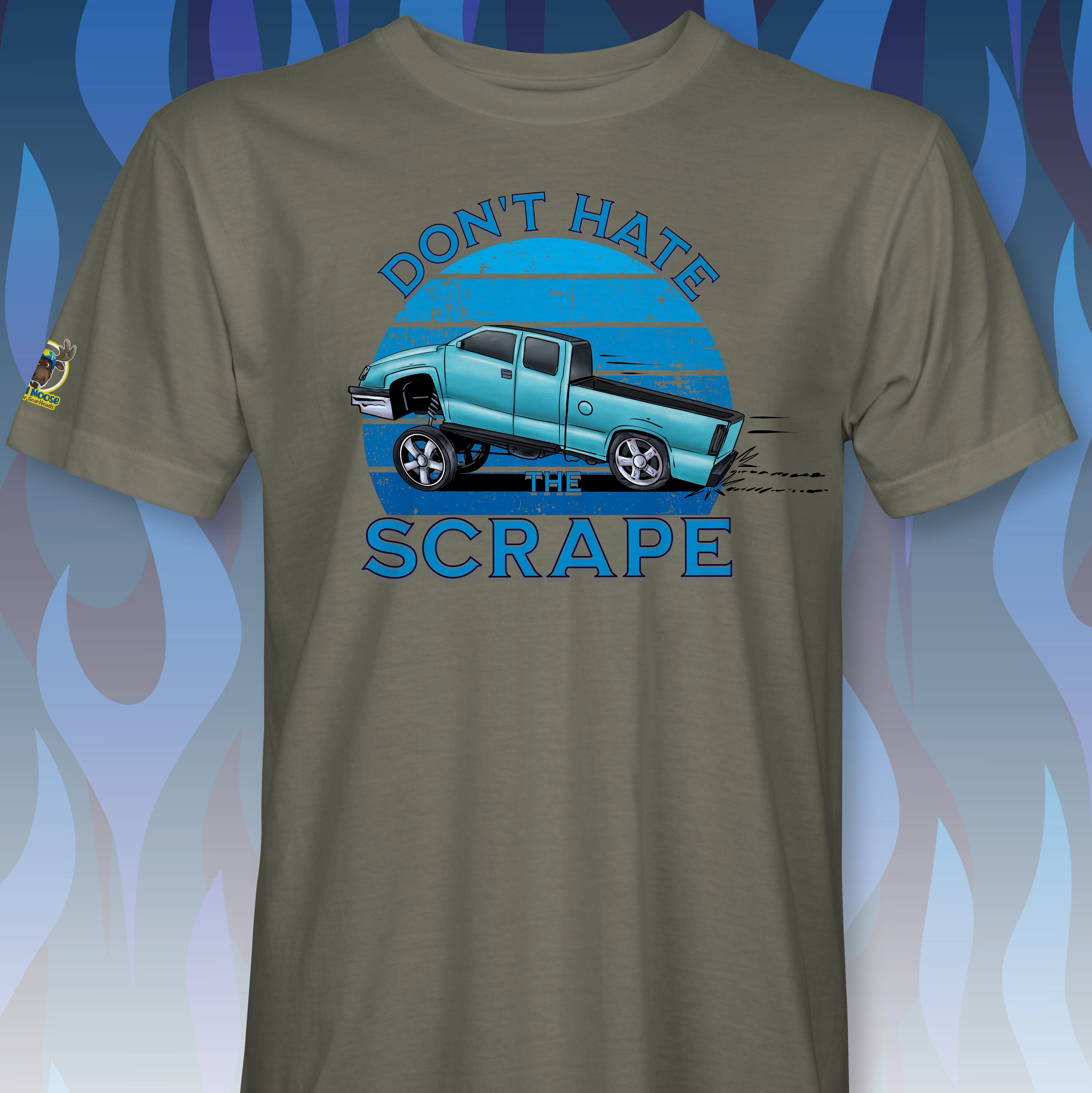 Don't Hate the Scrape Squatted Lowered Truck T-shirt RM0309 - Etsy