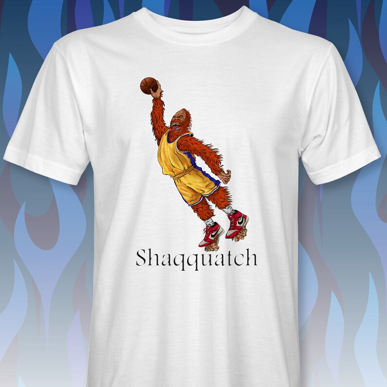 Shaqquatch - Sasquatch Shirt - Etsy