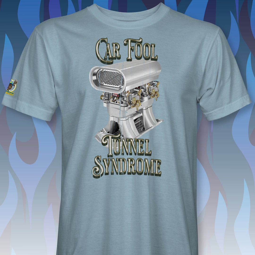 Distressed Car Fool Tunnel Syndrome Hotrod Tunnel Ram T-shirt RM0372 - Etsy