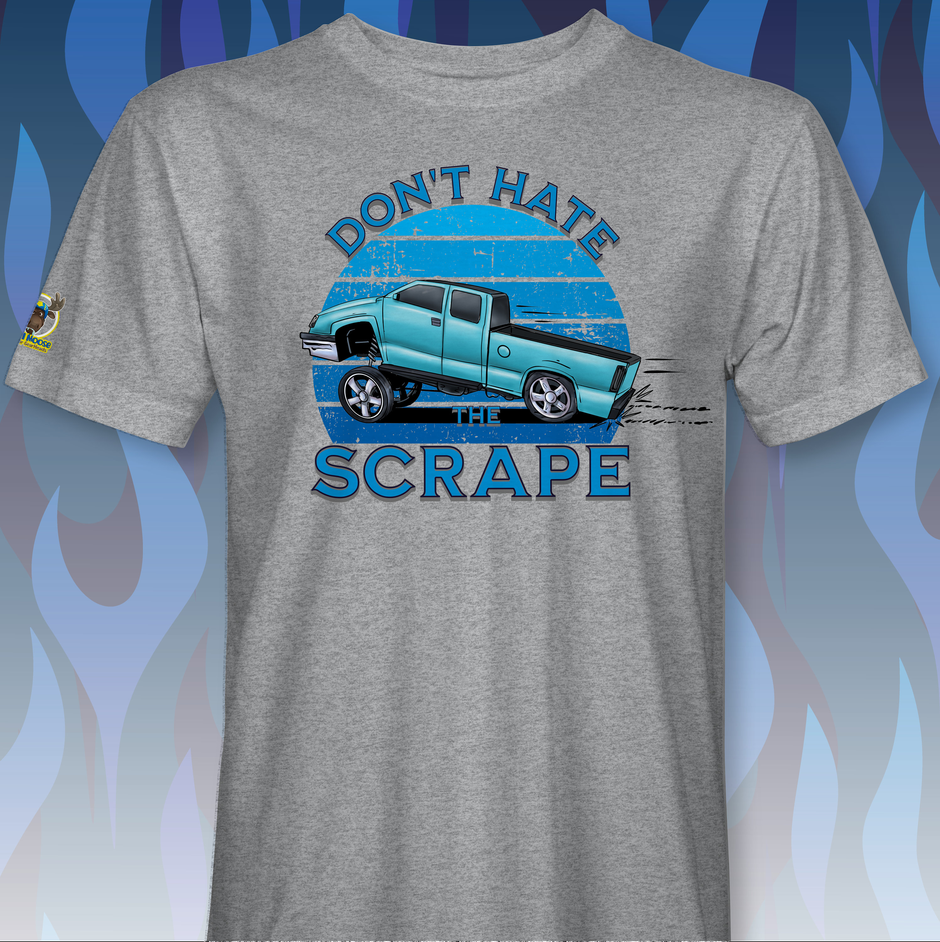 Don't Hate the Scrape Squatted Lowered Truck T-shirt RM0309 - Etsy