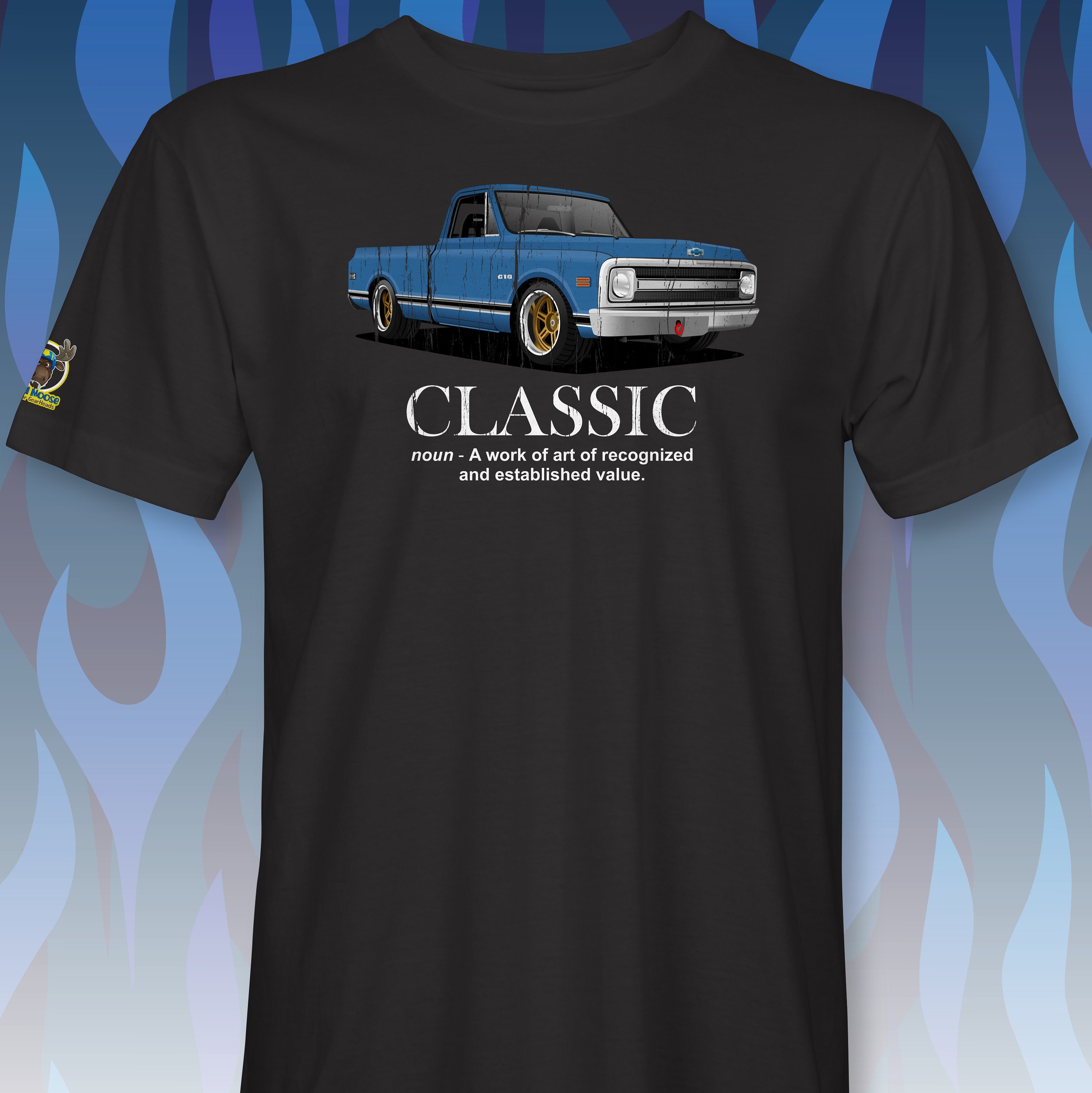 Classic Defined Distressed C10 T-shirt You Choose Truck Color RM0299 - Etsy