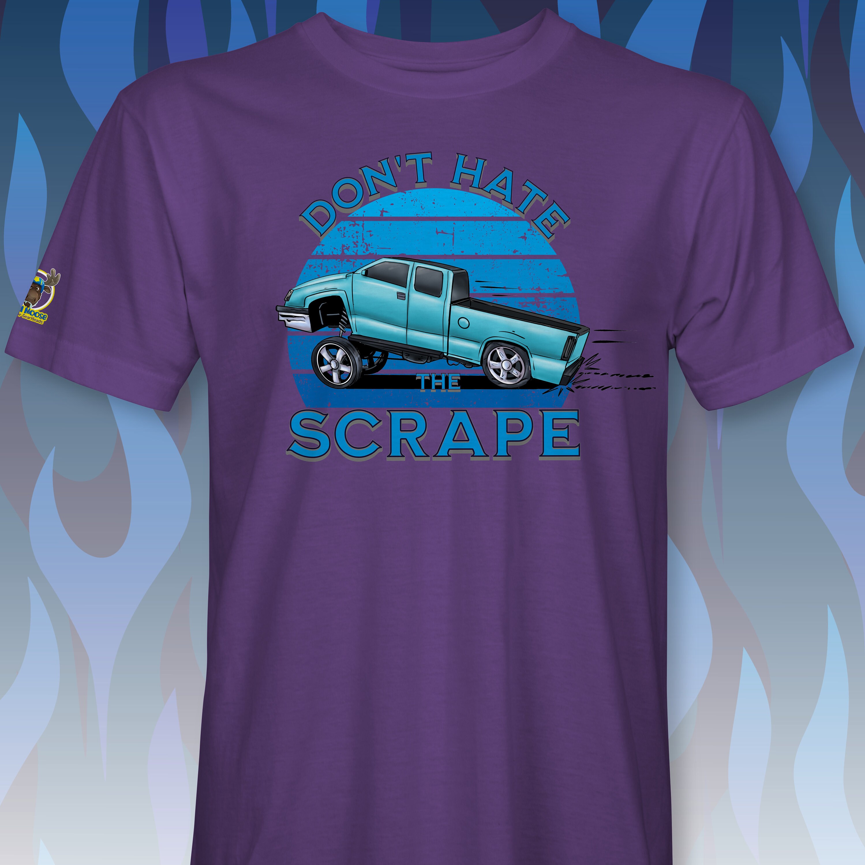 Don't Hate the Scrape Squatted Lowered Truck T-shirt RM0309 - Etsy