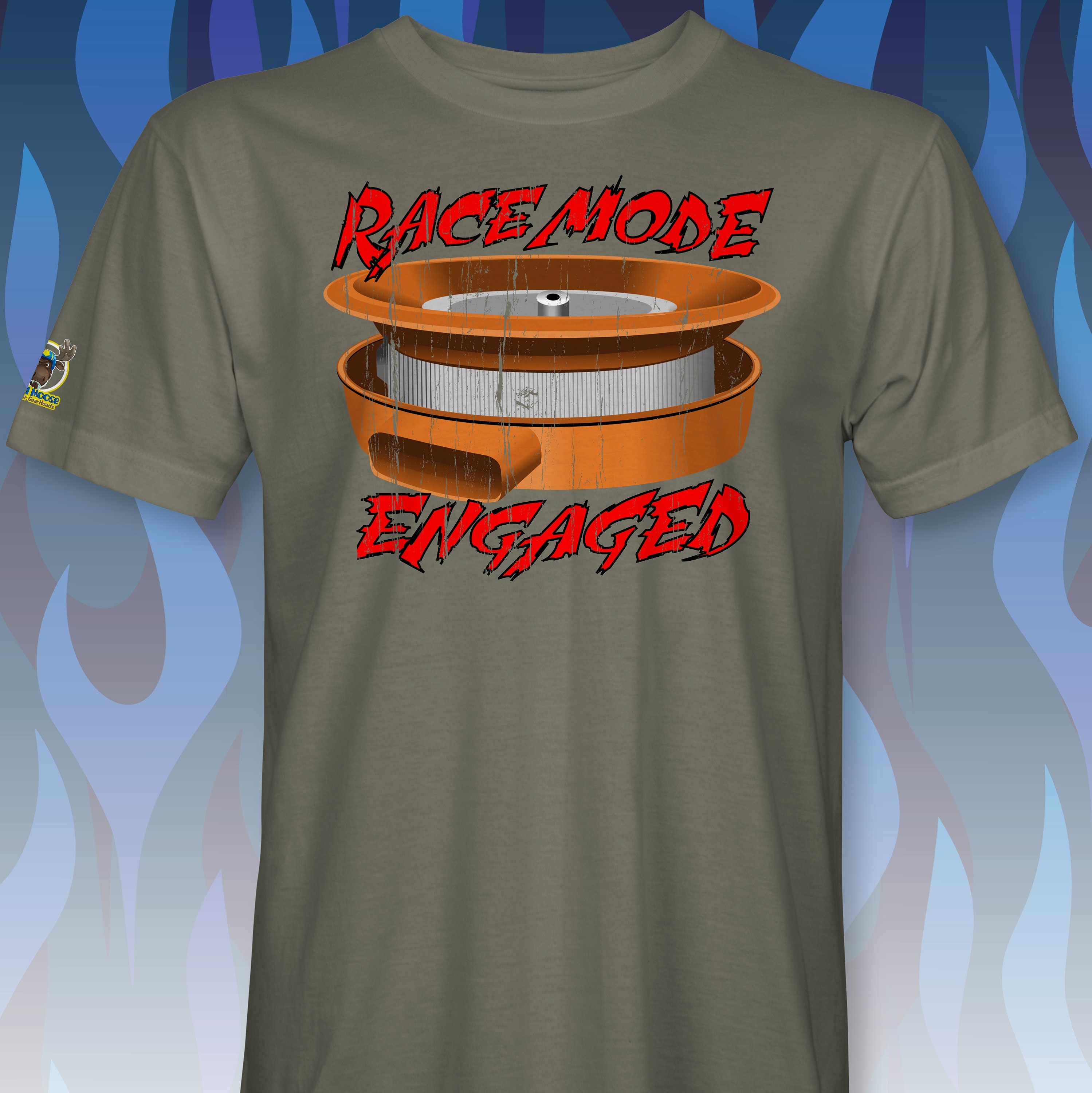 Race Mode Engaged Flipped Air Cleaner Lid T-shirt You Choose - Etsy