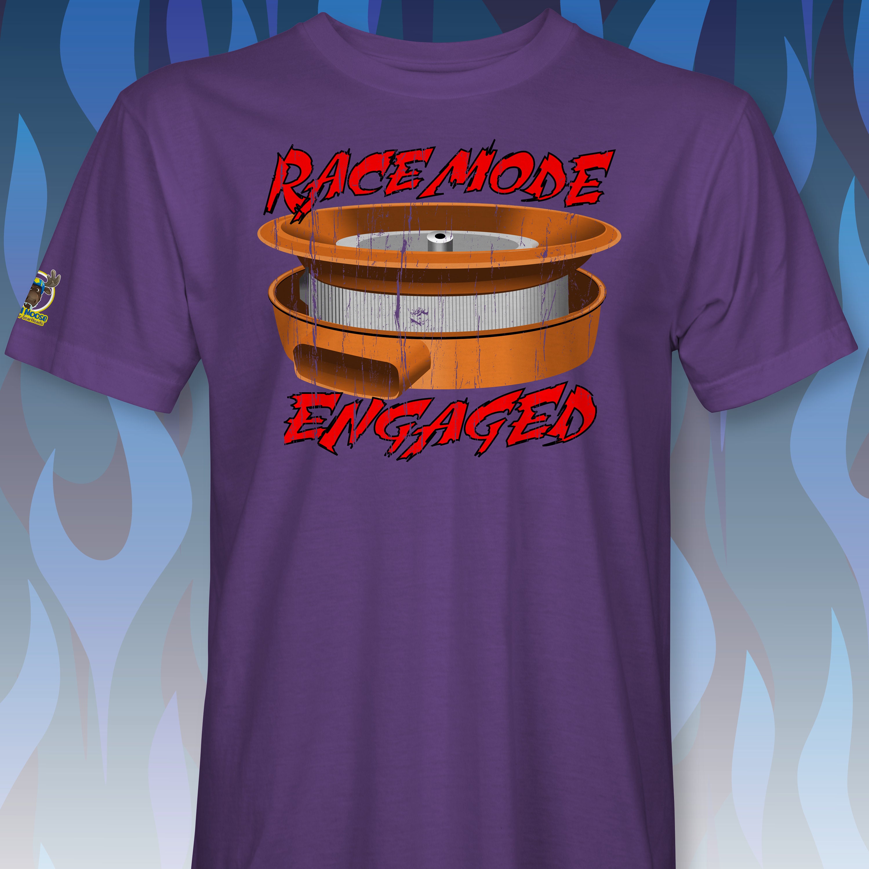 Race Mode Engaged Flipped Air Cleaner Lid T-shirt You Choose - Etsy