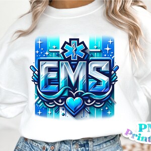 EMS Png - Print File - Ems - Emt - Paramedic Sublimation Bundle - Shirt ...