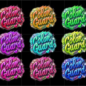 Color Guard Png - Color Guard Png - Print File - Sublimation Design ...