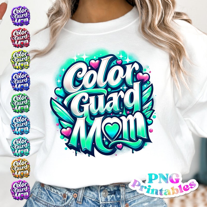 Color Guard Mom - Etsy