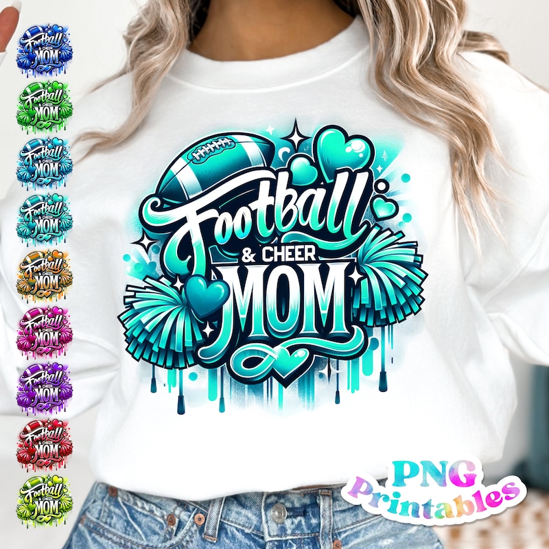 Football and Cheer Svg - Etsy