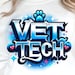Vet Tech Png - Print File - Vet Tech Airbrushed Sublimation Design ...