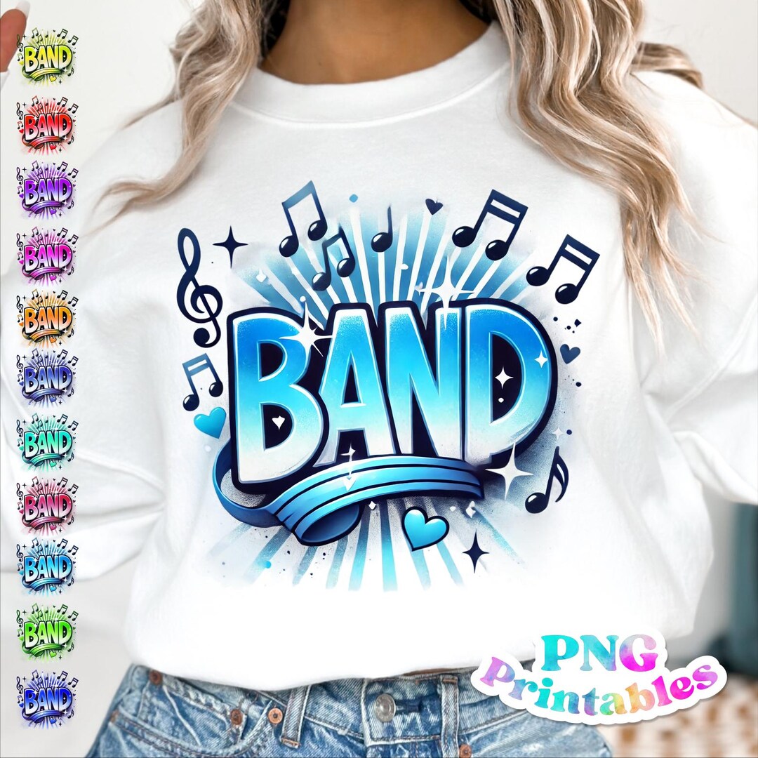 Band Png - Band Png - Print File - Sublimation Design - Sports Png ...
