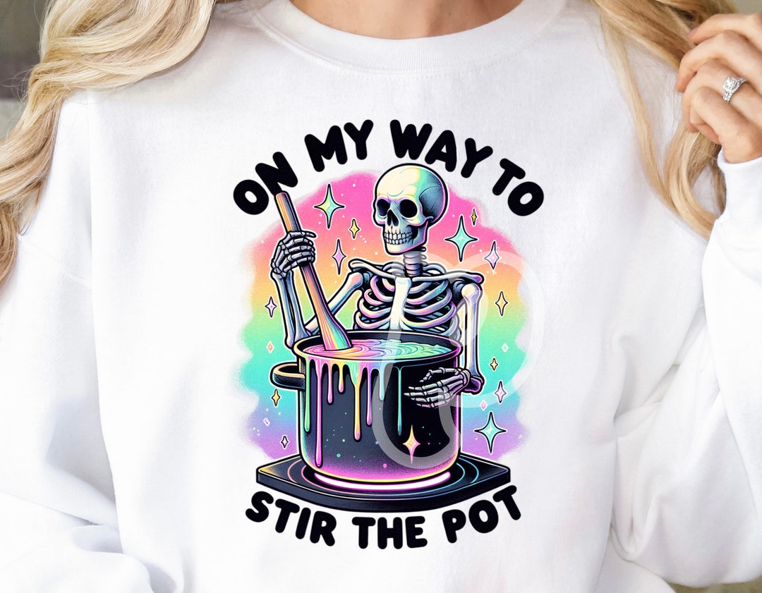 On My Way to Stir the Pot Png - Funny Png - Print File - Funny ...
