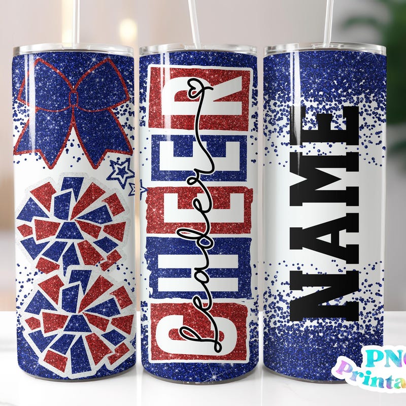 White Glitter Cheerleader - Etsy