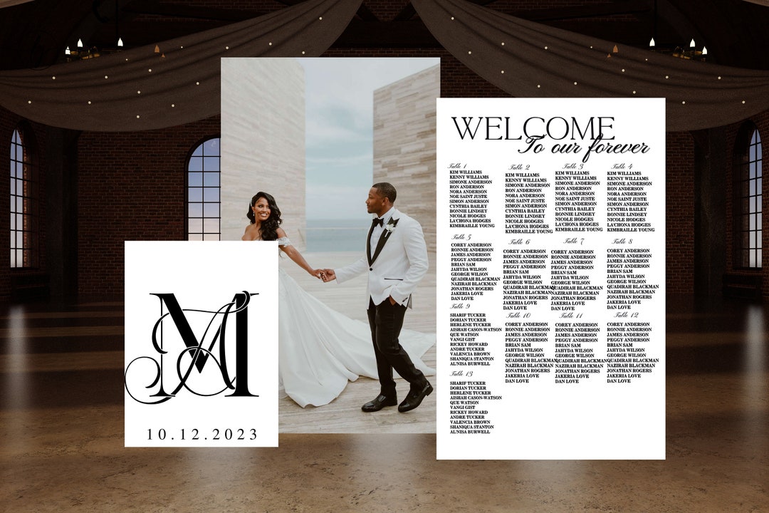 Seating Chart, Photo Boards, Large Photo, Panel Boards, Standees ...