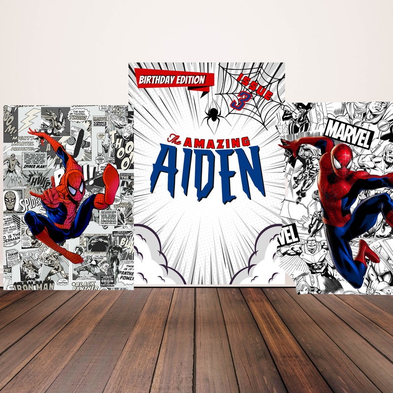 Spider Man Comic Panels - Etsy