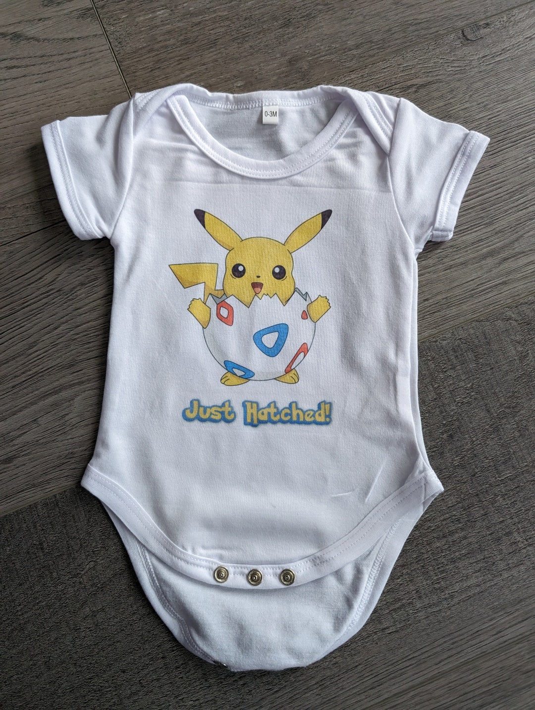 Pokemon Onesie Pokemon Bodysuit Pikachu Bodysuit Baby Pikachu Onesie ...