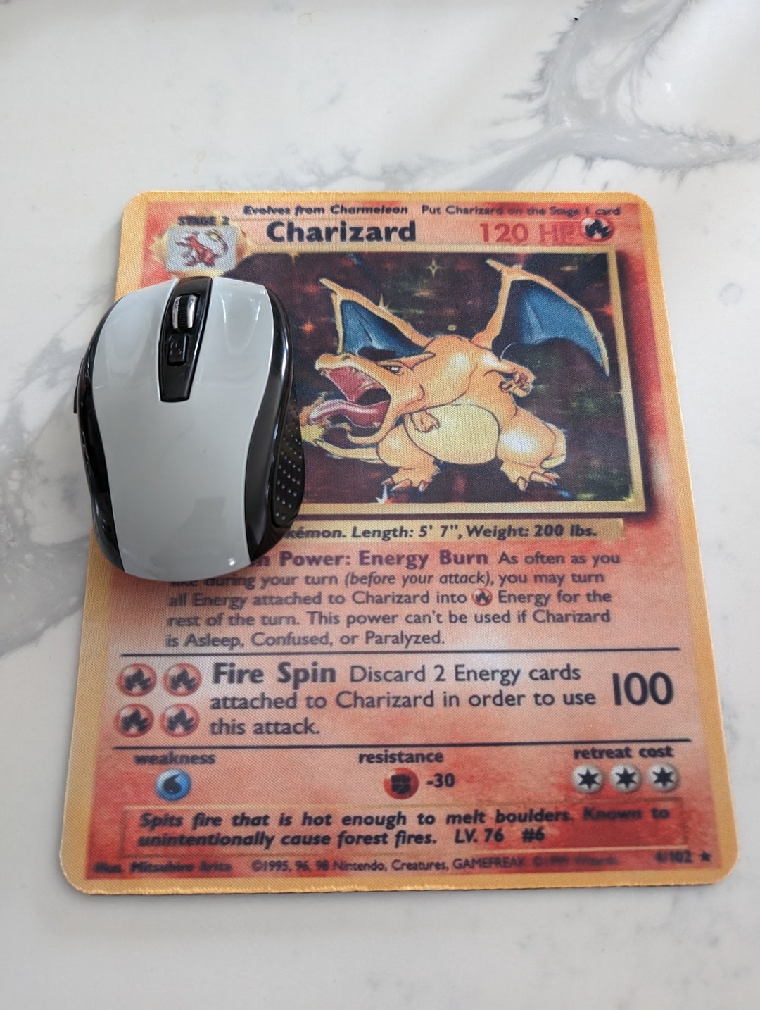 Pokemon Mouse Pad Charizard Mouse Pad Gaming Mouse Pad Pokemon Gifts - Etsy