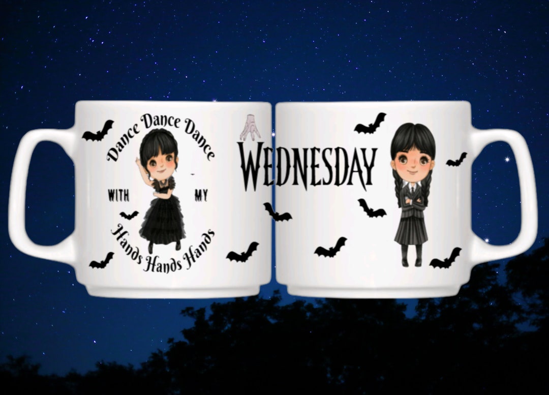 Wednesday Stackable Mug PNG File - Etsy