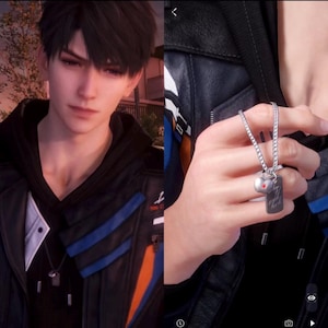 Love and Deepspace Caleb Necklace Chain Collection Jewelry Decoration ...