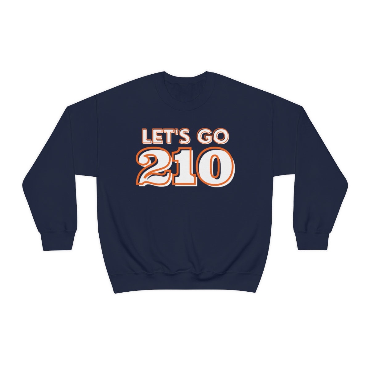 Let's Go 210 Sweatshirt, UTSA Shirt, Roadrunners Crewneck, San Antonio ...