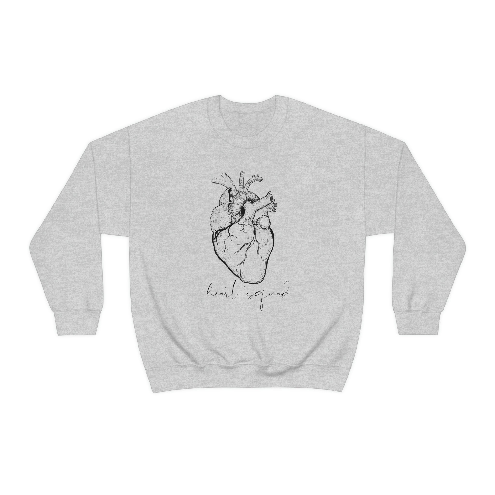 Heart Squad Office Shirt, Anatomical Heart Sweatshirt, Anatomy Teacher ...