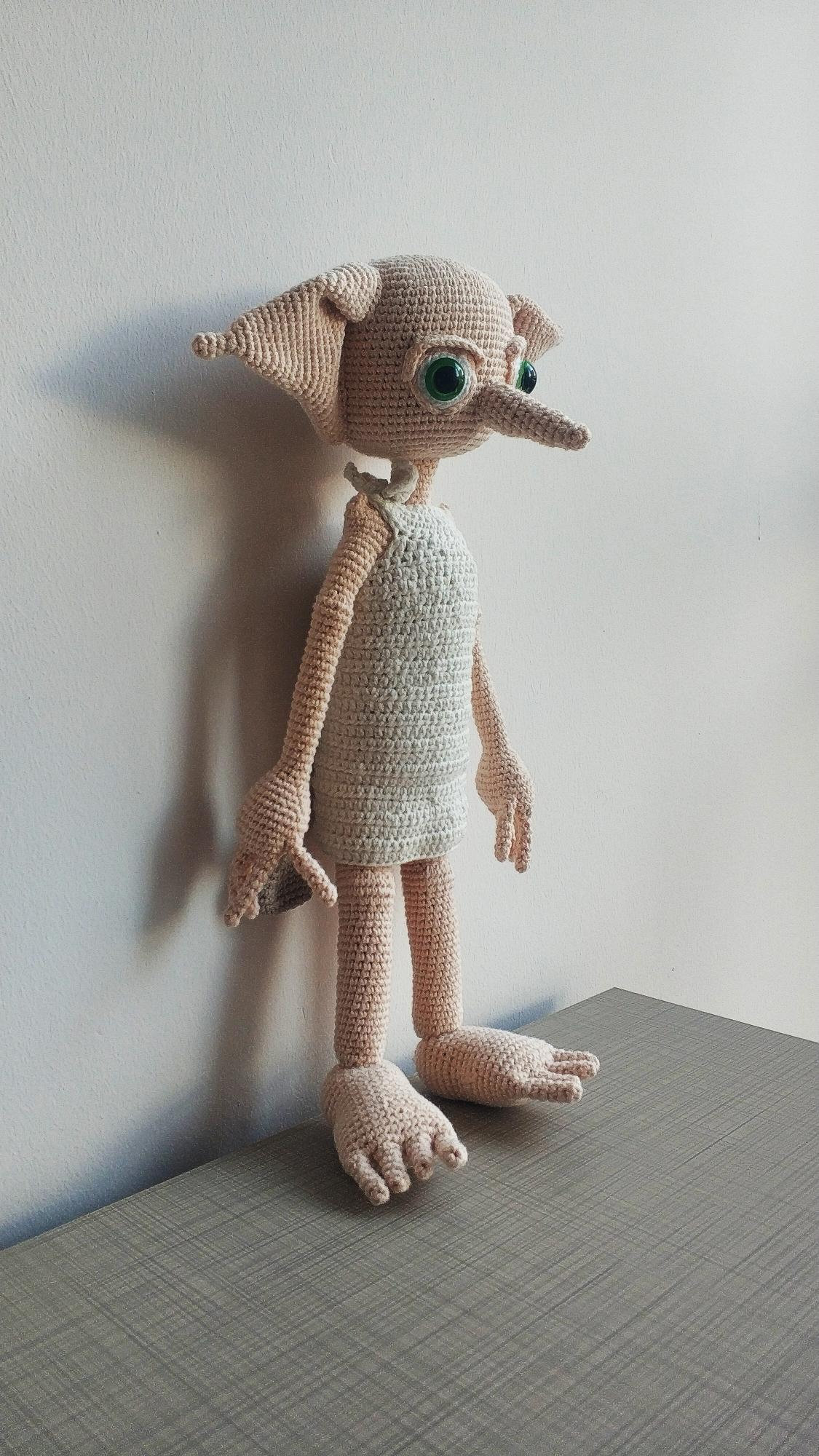 Dobby Pattern Crochet Dobby Harry Potter Character - Etsy