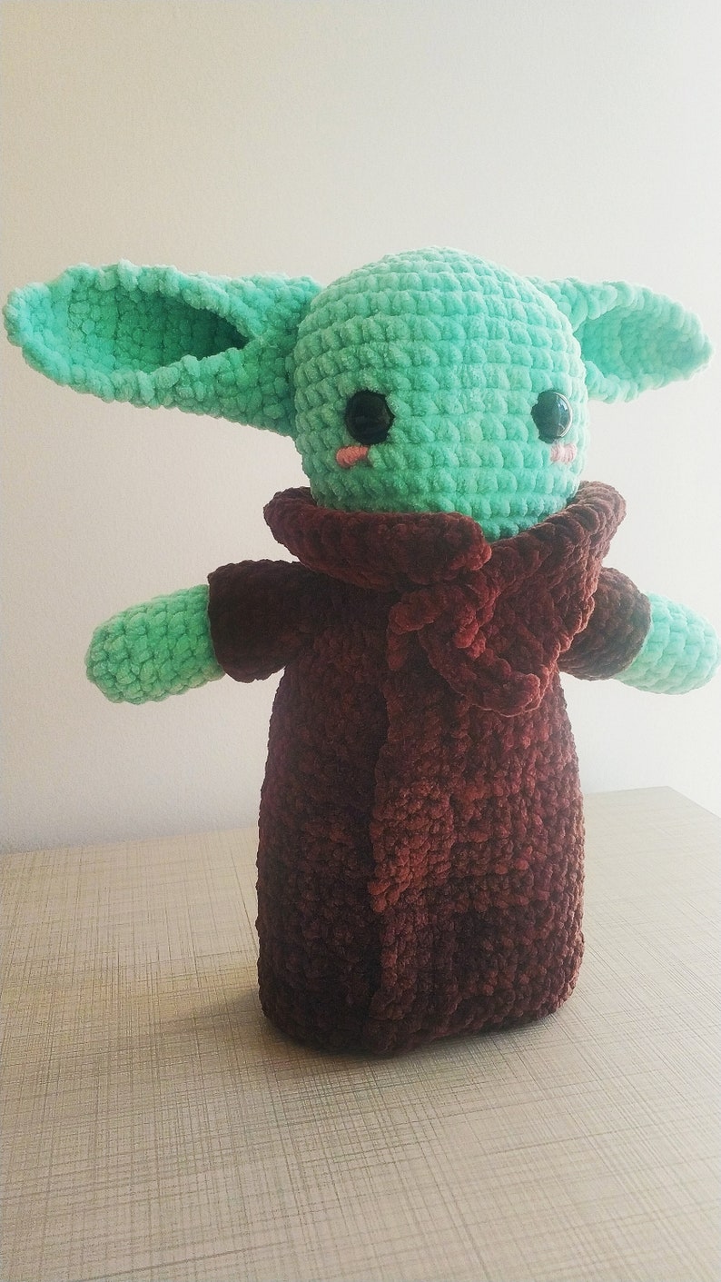 Amigurumi Baby Yoda-crochet Baby Yoda-plush Baby Yoda - Etsy