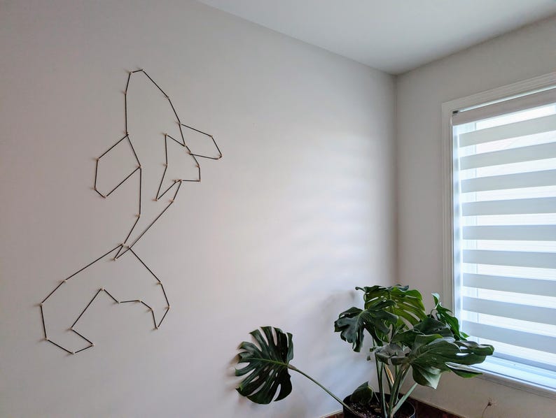 Koi Wall Rope Pattern A0 for Printing and Instructions - Etsy