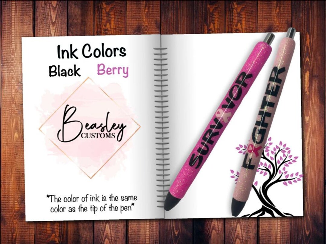 Breast Cancer Awareness Pen / Breast Cancer Pen / Fighter Pen ...