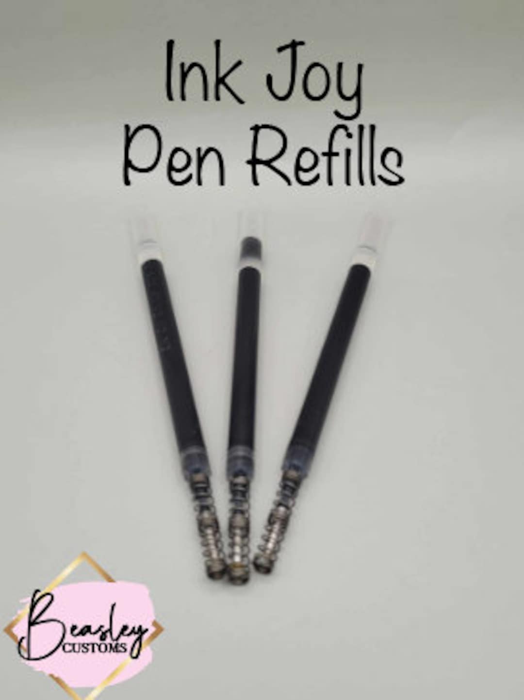 Inkjoy Gel Pen Refills / Fine Tip Refills / Black Ink Refills / Glitter Pen Refills - Etsy