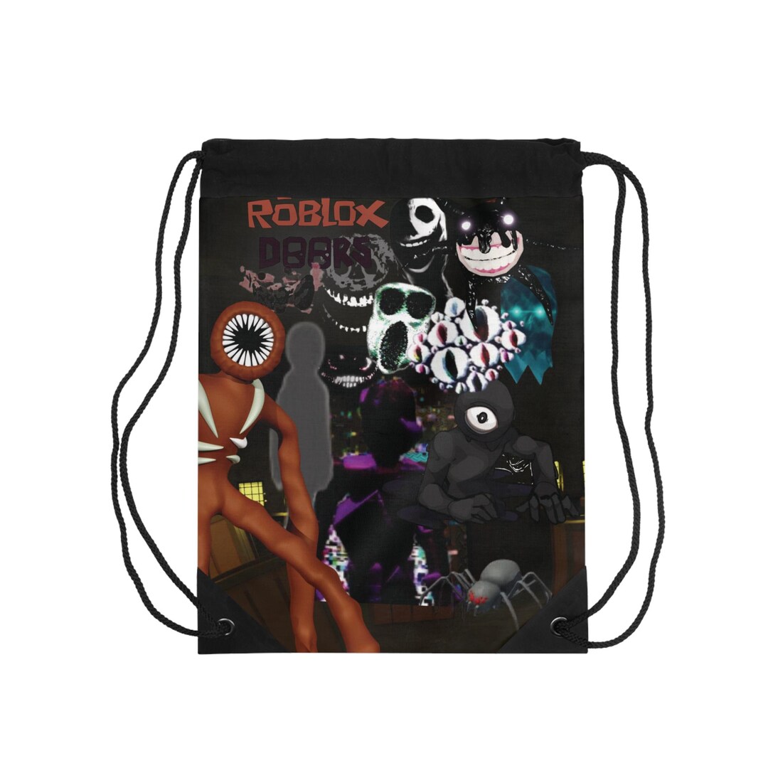 Roblox Doors Drawstring Bag for Gamers - Etsy