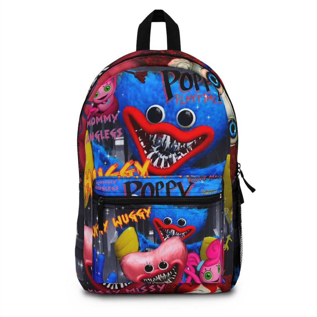 Poppy Playtime Kids Backpack Huggy Wuggy Kissy Missy Mommy Longlegs ...